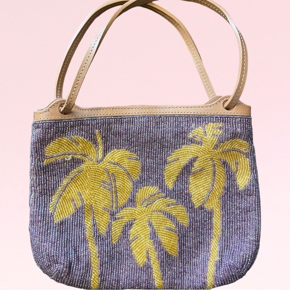 Tommy Bahama | Bags | Vintage Beaded Palm Tree Bag | Poshmark